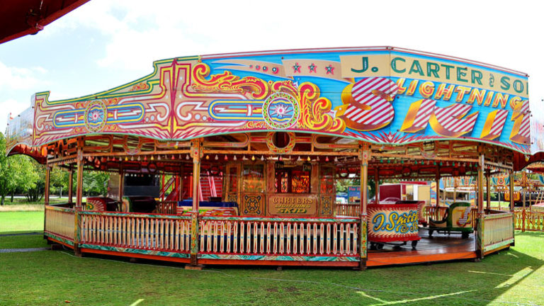 Lightning Skid | Rides | Carters Steam Fair