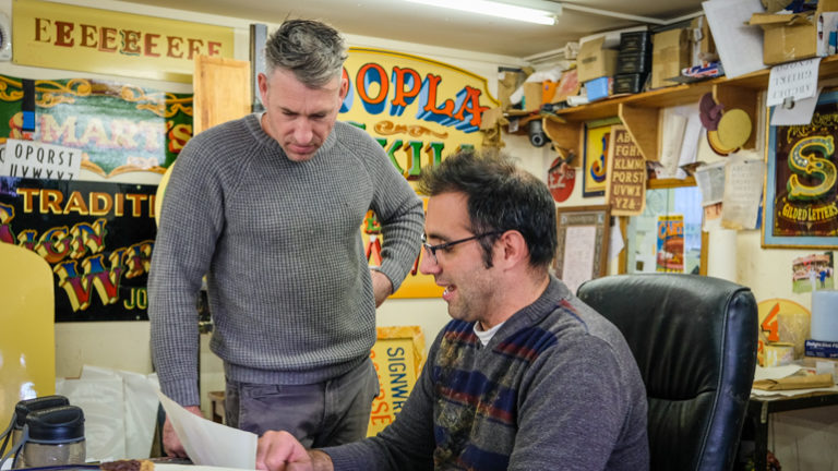 Intensive Signwriting Course | Carters Steam Fair