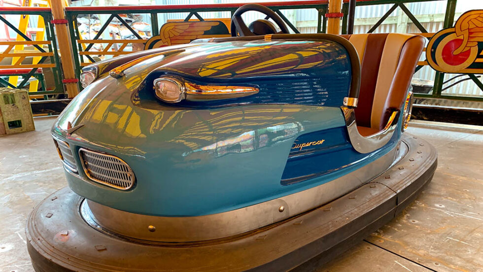 Exclusive family fun on beautifully restored vintage dodgems - Carters ...