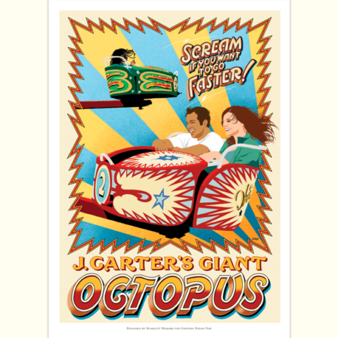 Carters Octopus A3 Poster - CARTERS SALE, Merchandise, Posters ...