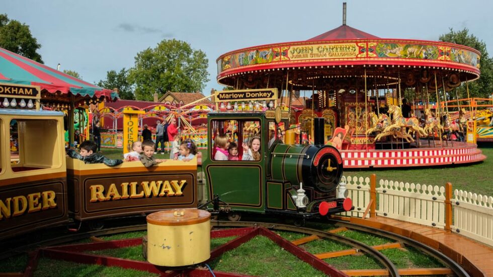 All aboard our new Carters Mini Funfair experience in April and May ...